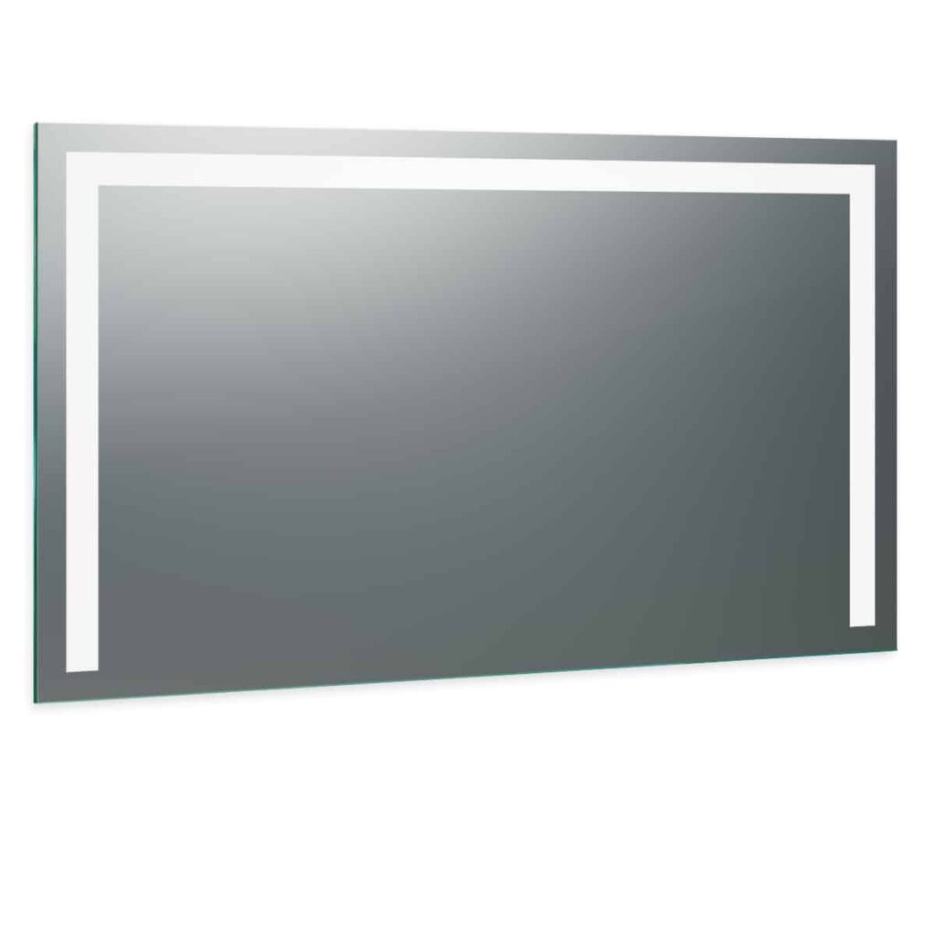 LED Spiegel nach Maß fürs Badezimmer - Noera oben Design | Spiegel ID